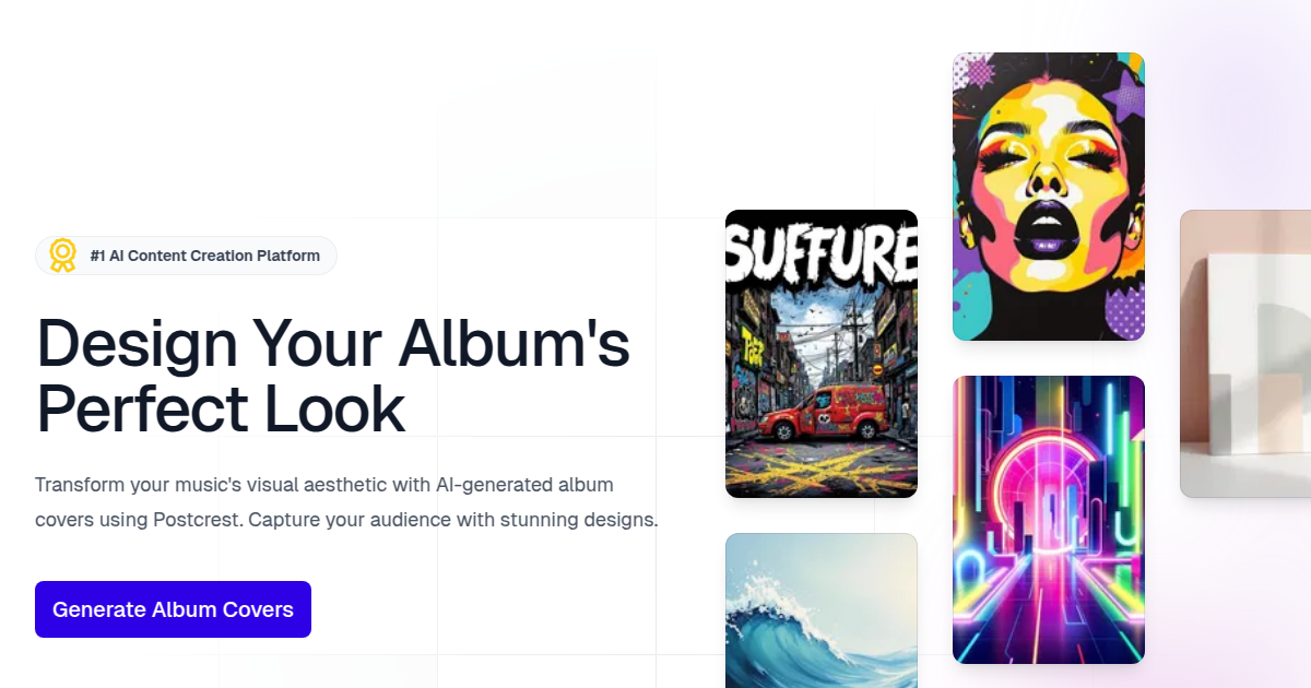 Create Stunning Album Covers with AI