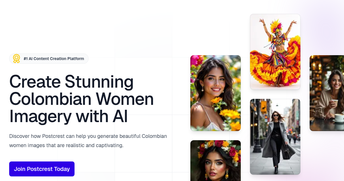 Create Stunning Images of Colombian Women with AI