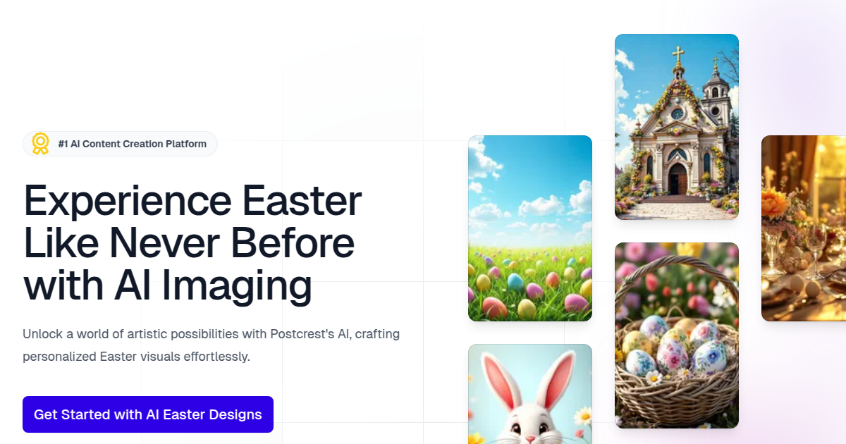 Create Stunning Easter Images with AI - Postcrest