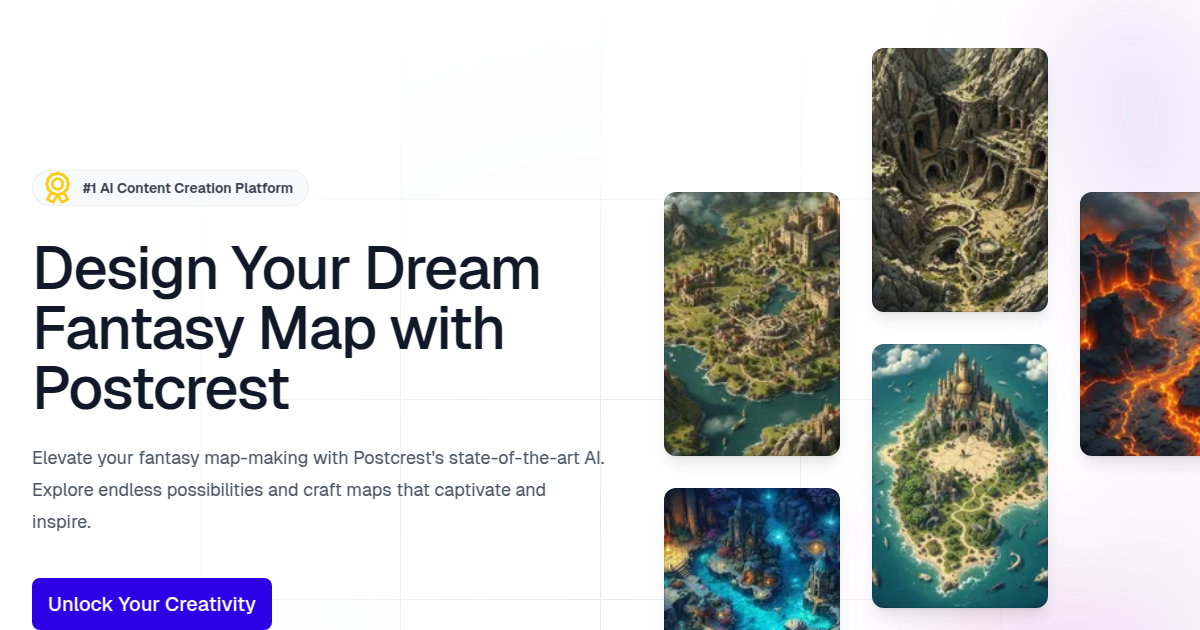 AI-Driven Fantasy Map Design | Enhance Your World