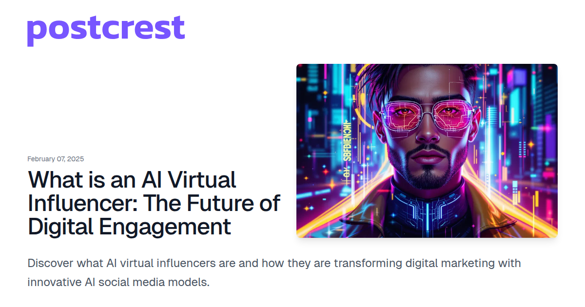 What is an AI Virtual Influencer? In-Depth Analysis